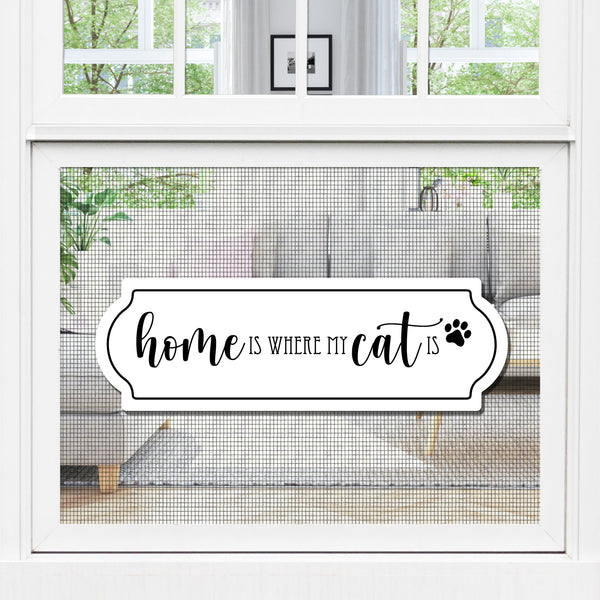 Acrylic Screen Door Magnets (Not for Retractable/Glass) - Home is Wher ...